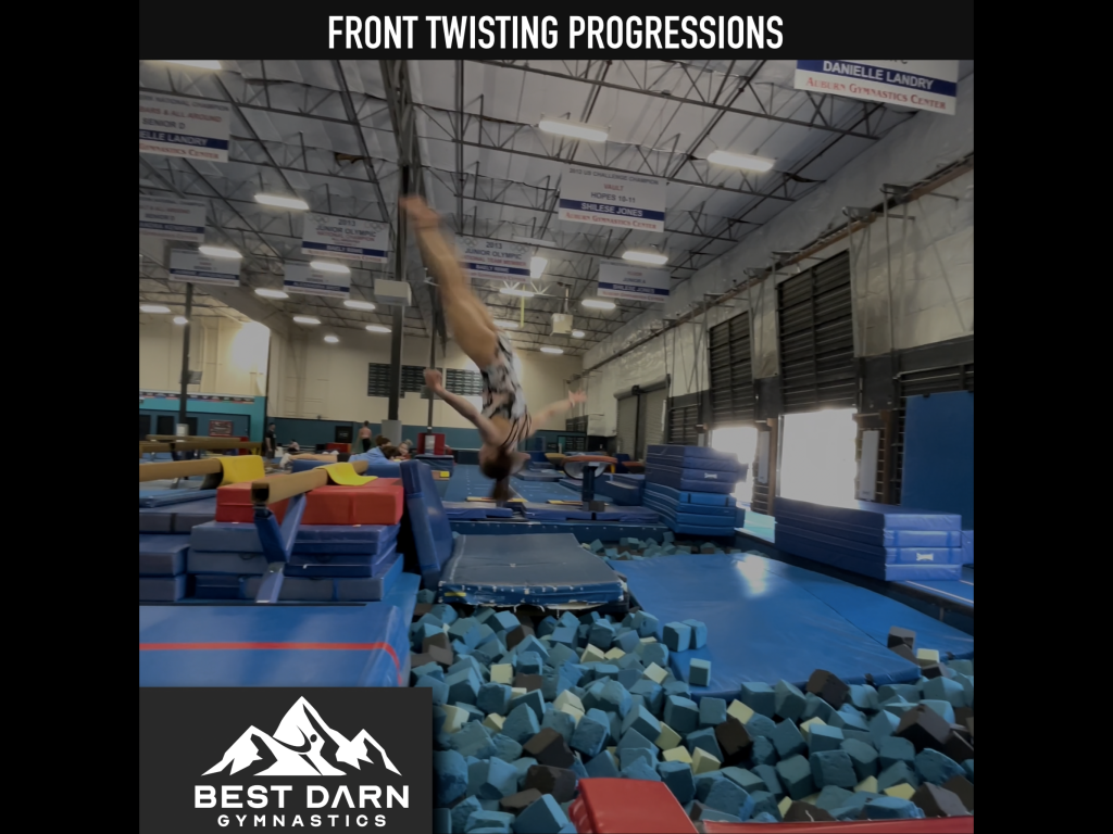 Front Twisting Progressions - Best Darn Gymnastics