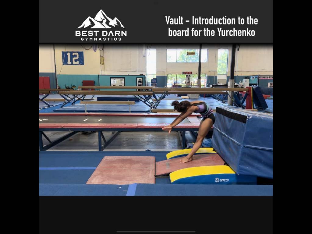 Vault Board Intro for the Yurchenko - Best Darn Gymnastics