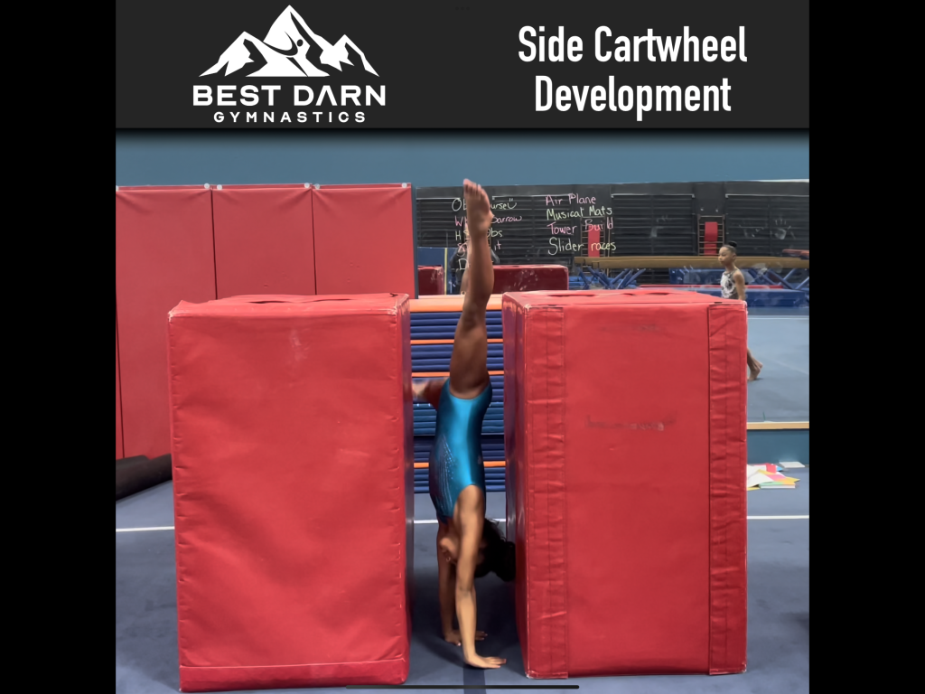 Side Cartwheel Training - Best Darn Gymnastics