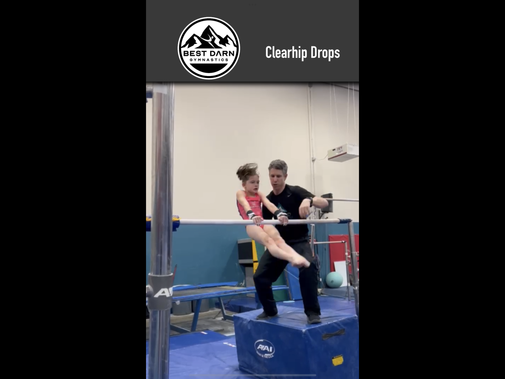 Clearhip Drop Shaping and Coordination - Best Darn Gymnastics