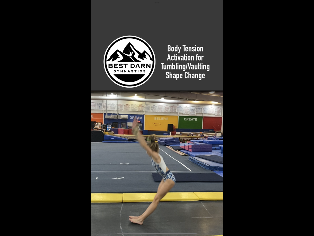 Glute/Hamstring Activation for Vaulting - Best Darn Gymnastics