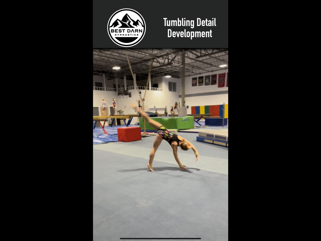 Basic Tumbling Focus - Creative Sequence - Best Darn Gymnastics