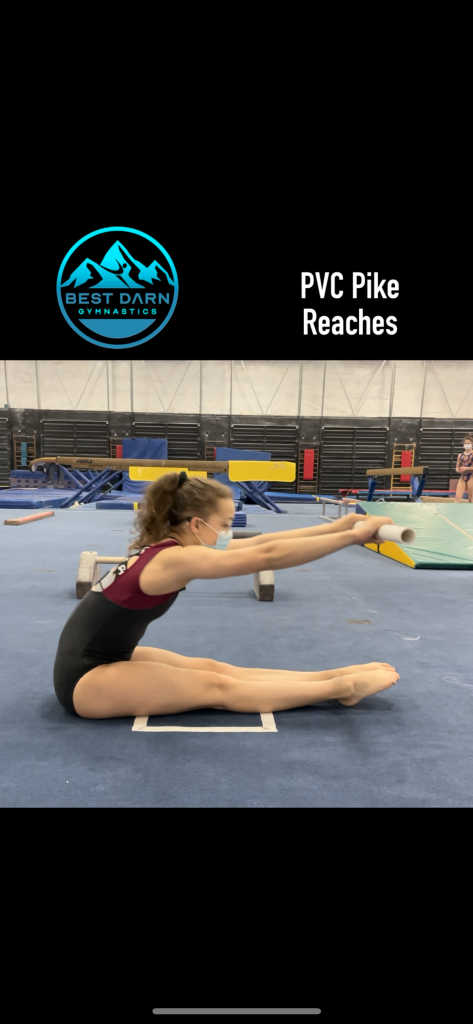 PVC Pike Reaches - Best Darn Gymnastics
