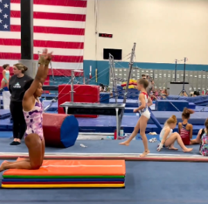 Knee Hop Hurdle Drill - Best Darn Gymnastics