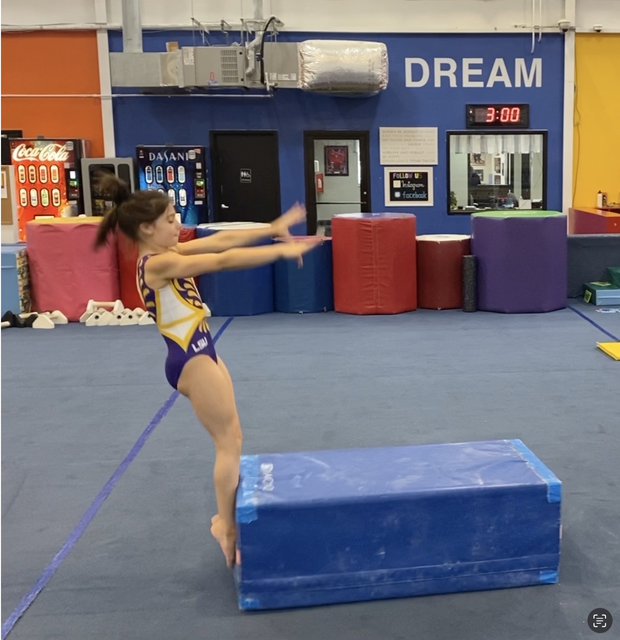 Body Tension when Initiating Rotation on Take-Off - Best Darn Gymnastics