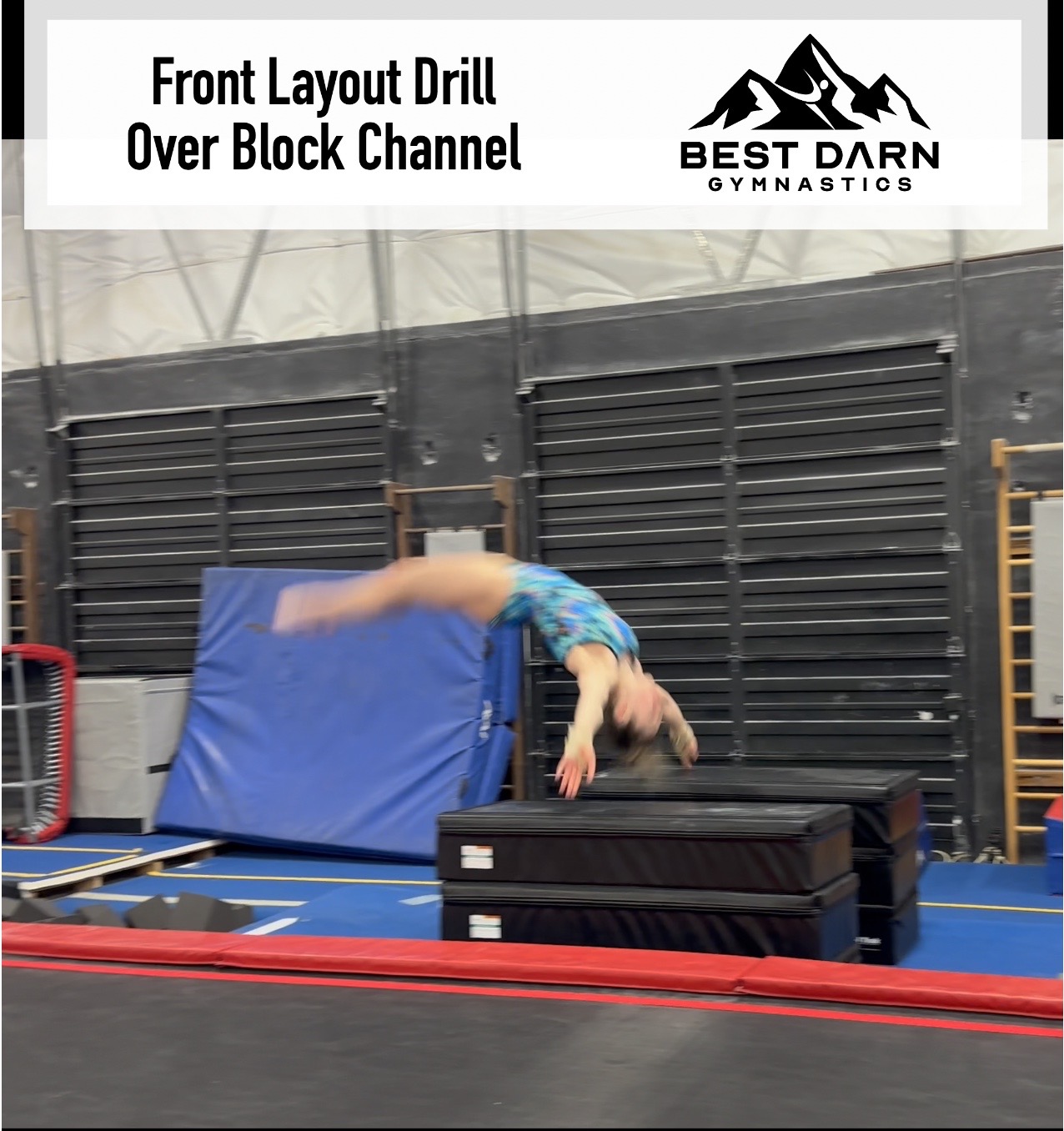 Front Layout over Block Channel - Best Darn Gymnastics