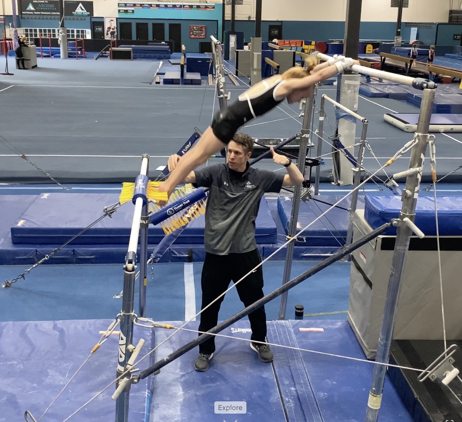 Porcupine Pad - Best Darn Gymnastics
