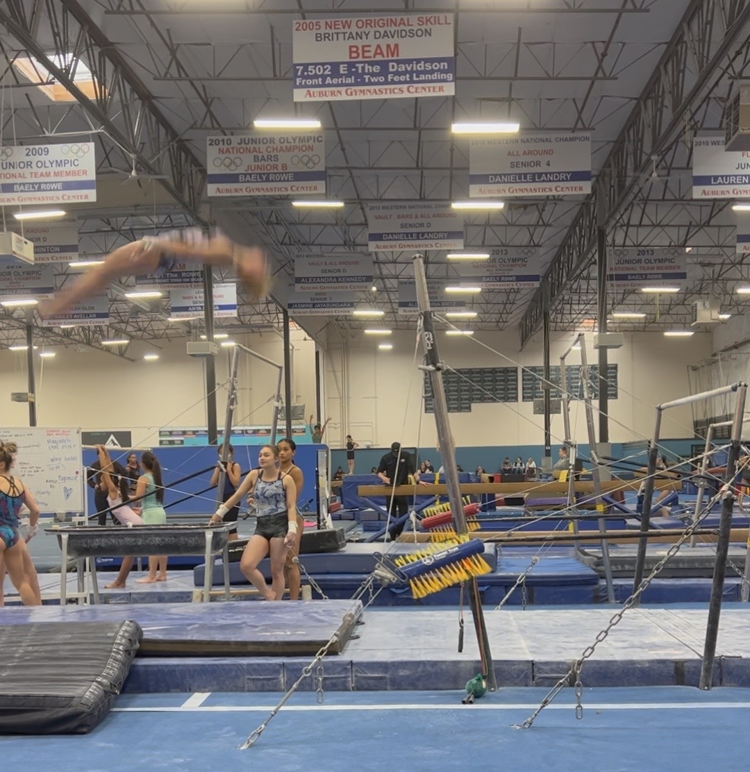 Double Layout Off Bars - Best Darn Gymnastics