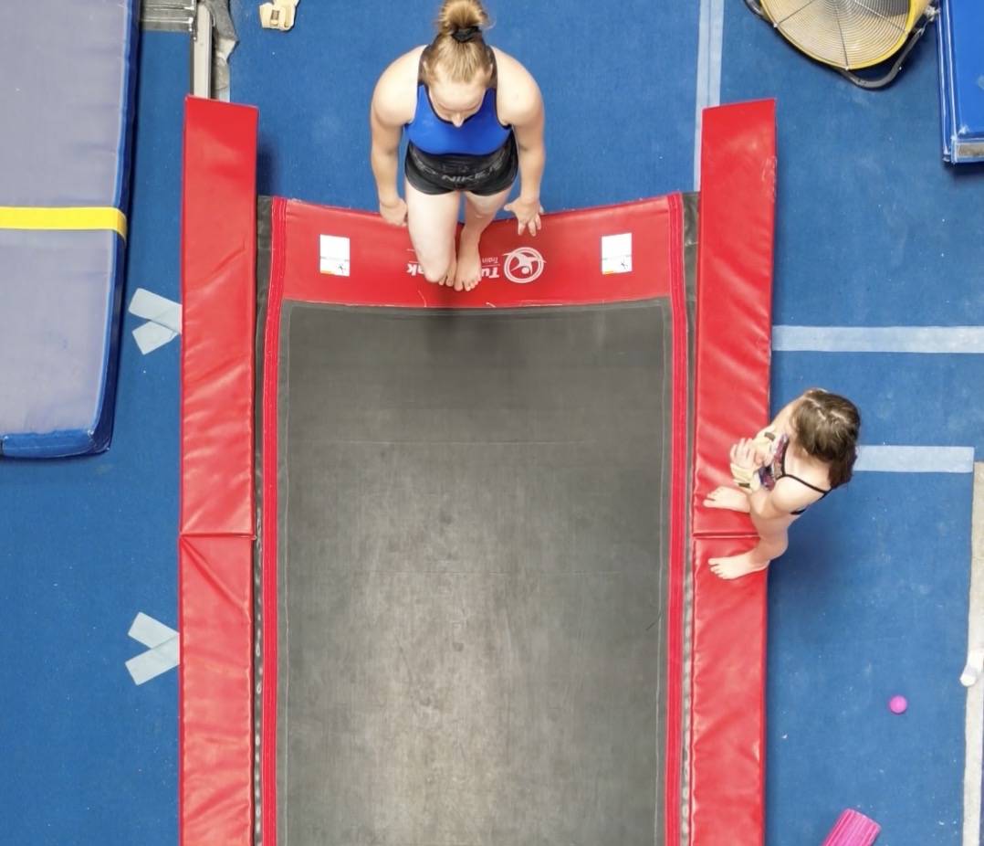Tumbl Trak Front Tumbling - Best Darn Gymnastics