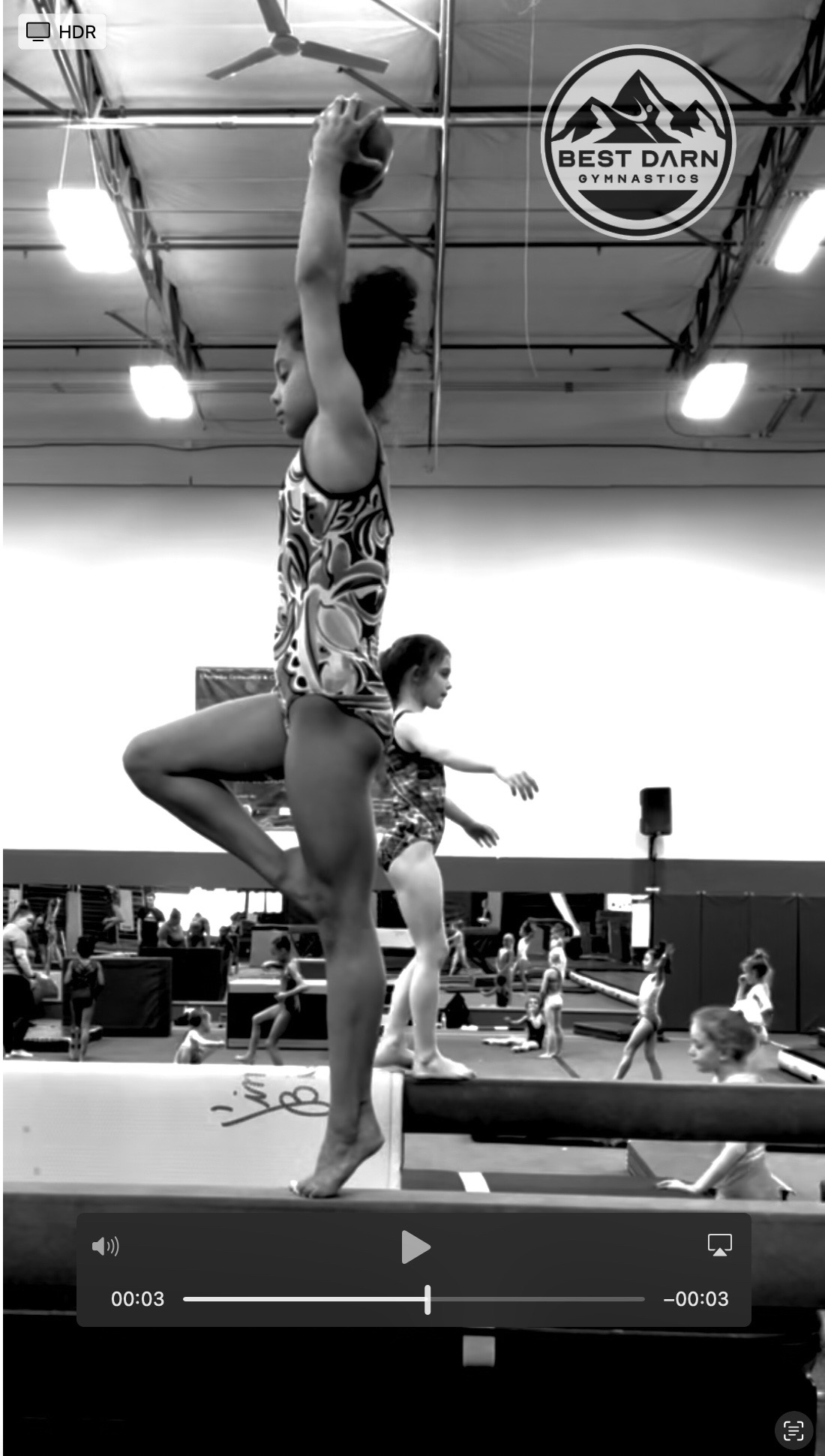 Overhead Med Ball Relevé Lifts - Best Darn Gymnastics