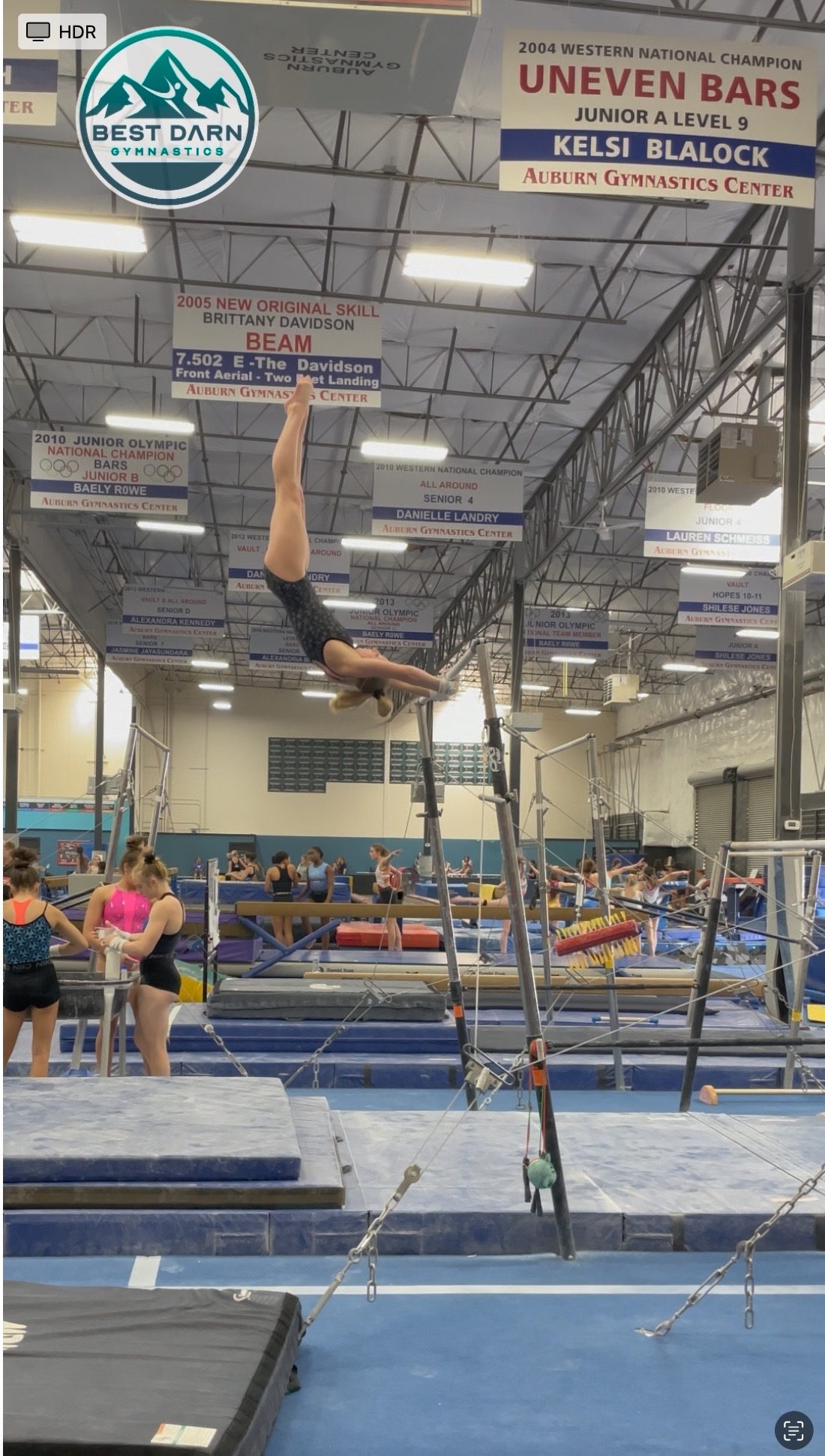 Tap Swings on Bars - Best Darn Gymnastics