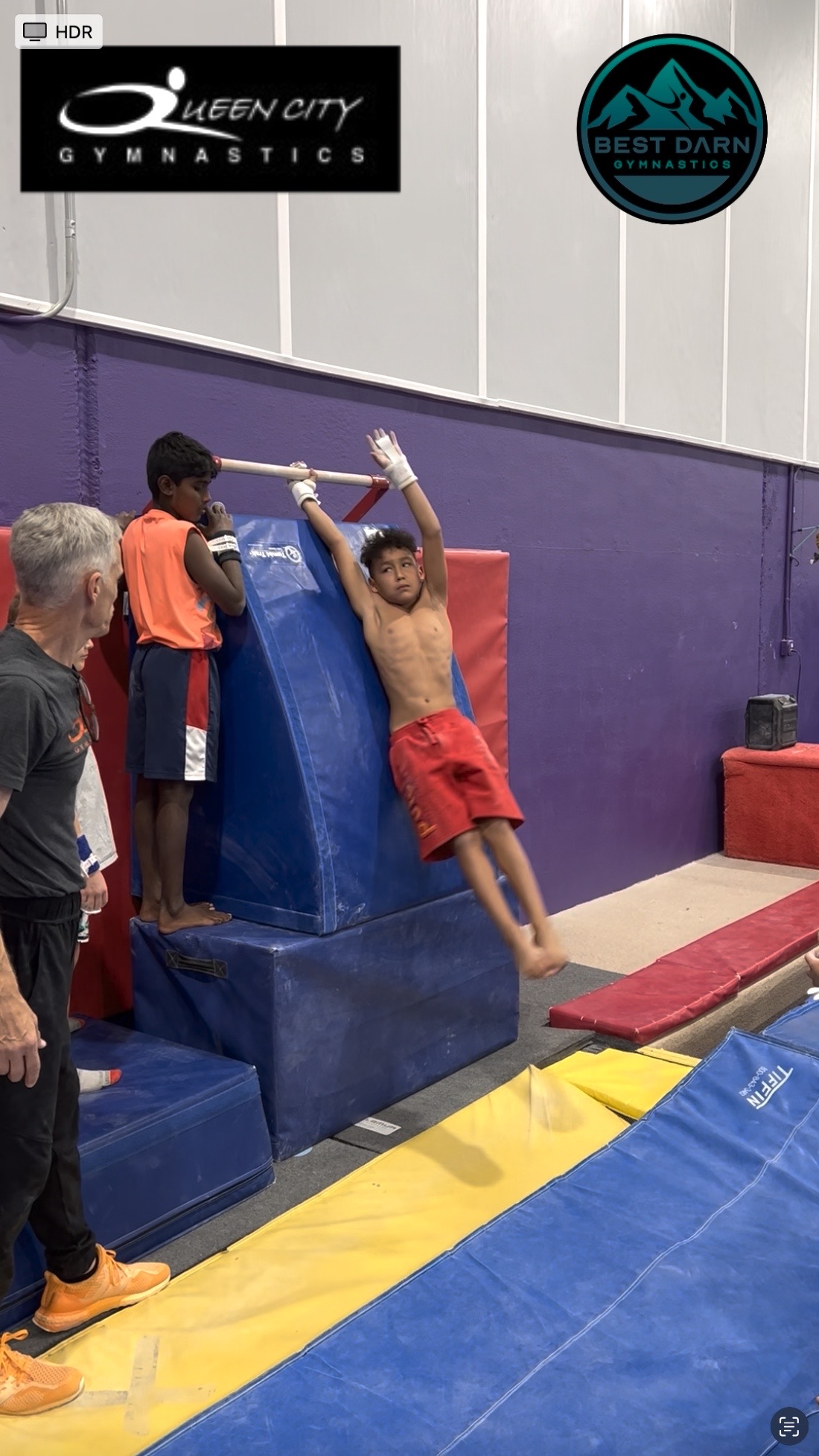 Swing Half Turn / Blind Change Drill - Best Darn Gymnastics