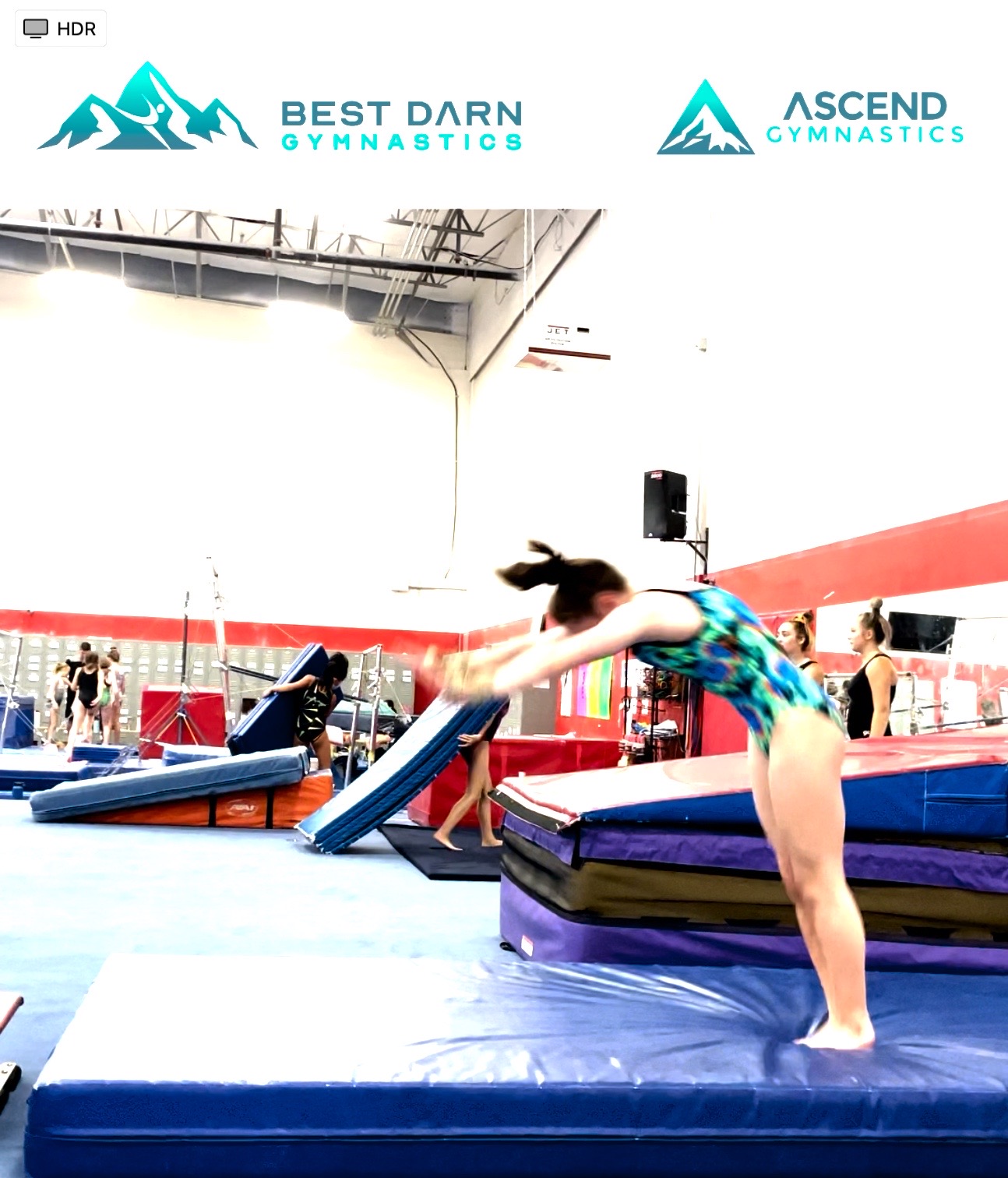 Back Handspring Shaping - Best Darn Gymnastics